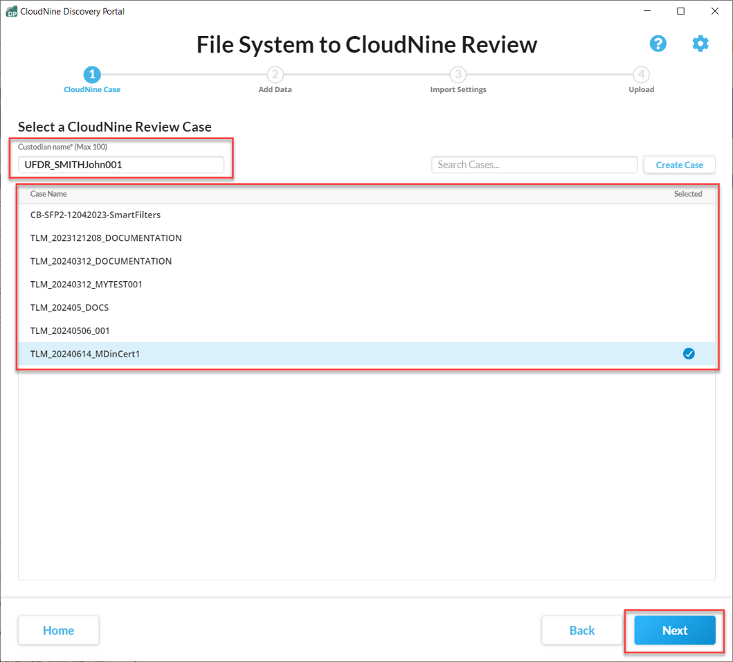 CloudNine Discovery Portal - CloudNine Review: Can I load and process a Cellebrite UFDR file to ...